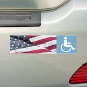 Disabled Veteran. Bumper Sticker | Zazzle