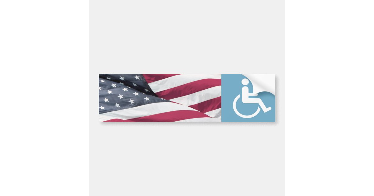 Disabled Veteran. Bumper Sticker | Zazzle