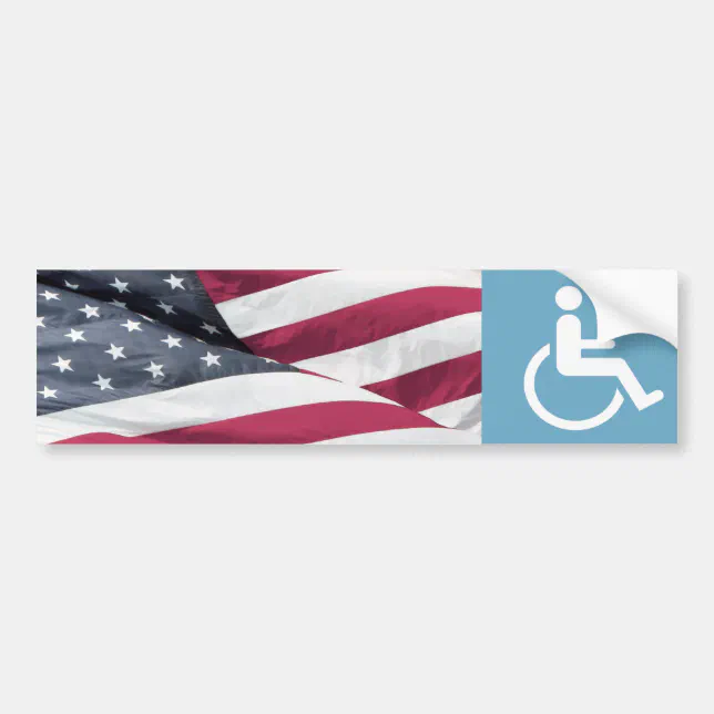 Disabled Veteran. Bumper Sticker | Zazzle