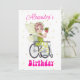 Disabled Wheelchair Fairy Pink Hair Girls Birthday Invitation | Zazzle