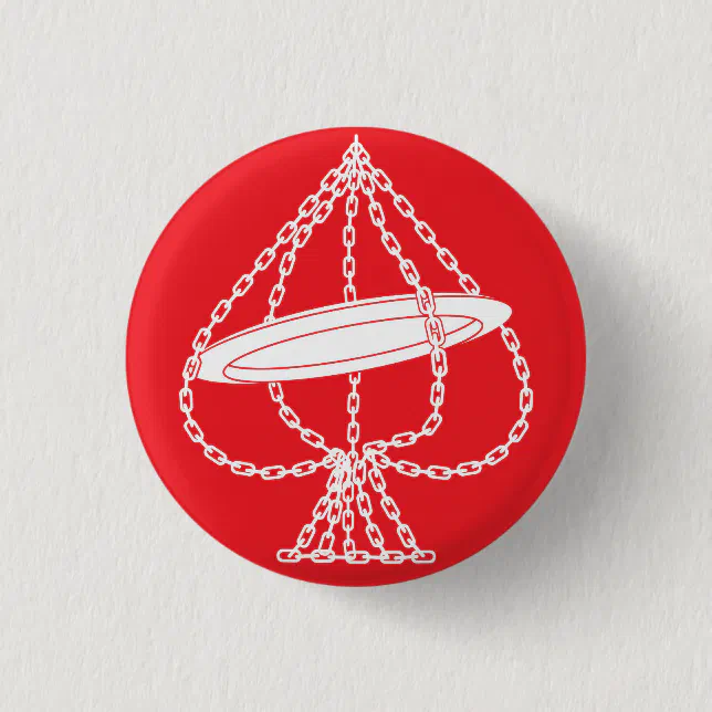 Disc golf ace button | Zazzle