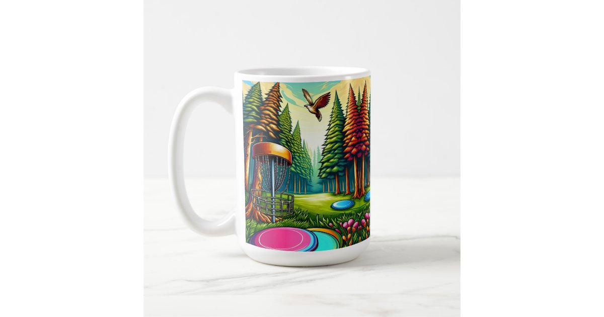 Disc Golf and Eagle themed Coffee Mug | Zazzle