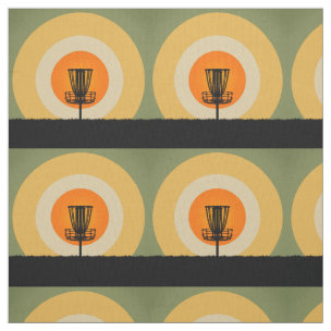 Disc Golf Basket Fabric | Zazzle