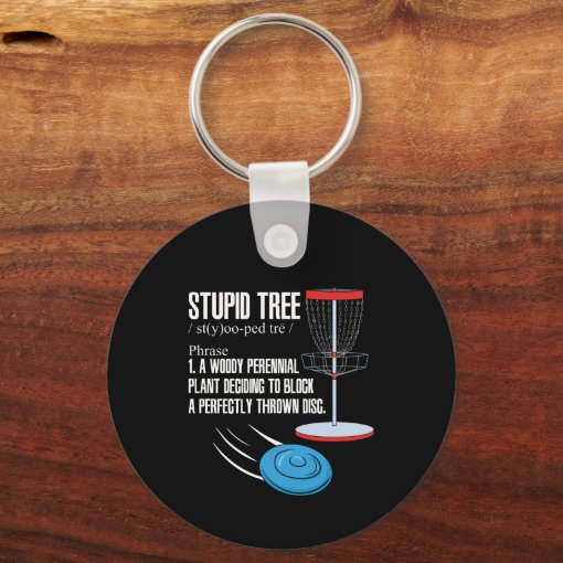 Disc Golf Gifts Keychain | Zazzle