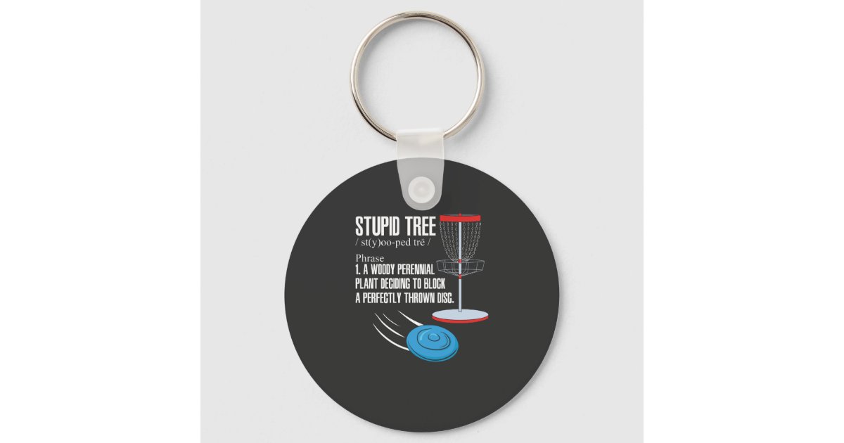 Disc Golf Gifts Keychain | Zazzle
