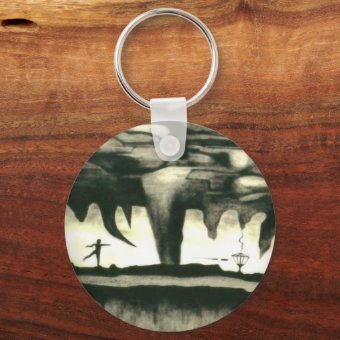 Disc Golf Key Chain--Bag Tag Hypnotic and Moving Keychain | Zazzle