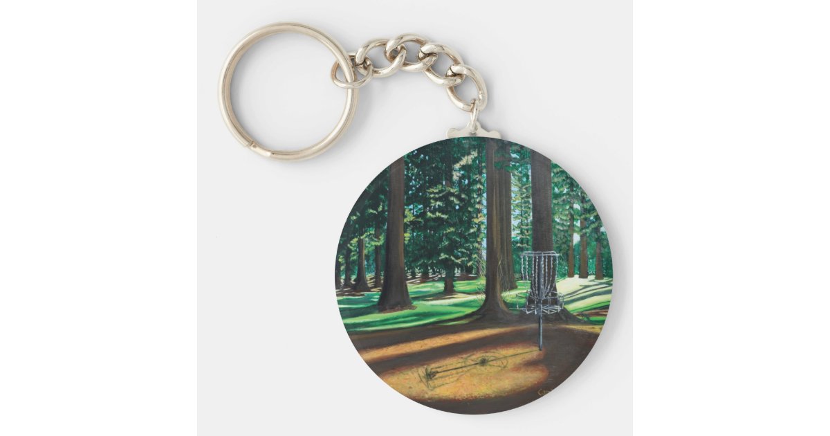 DISC GOLF KEYCHAIN | Zazzle.com
