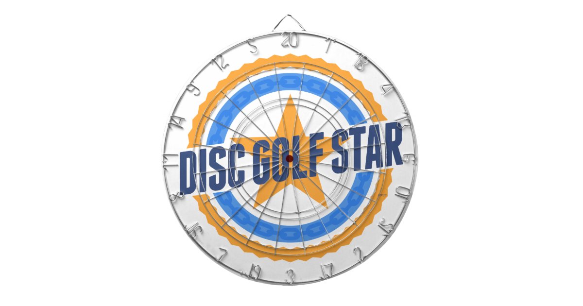 Disc Golf Star Dart Board | Zazzle