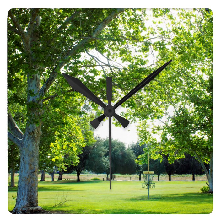 Disc Golf Wall Clock | Zazzle.com
