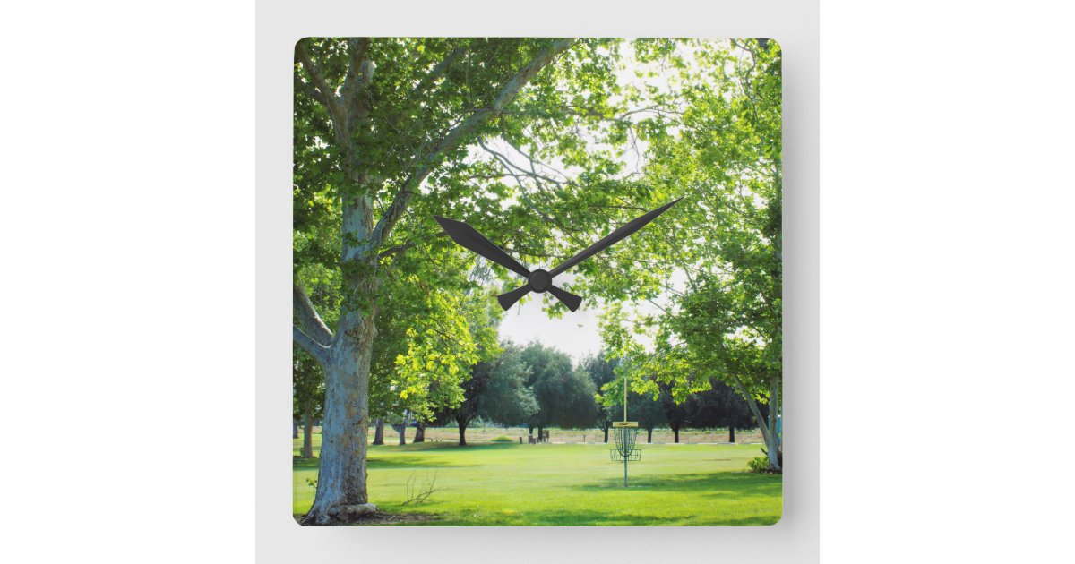 Disc Golf Wall Clock | Zazzle