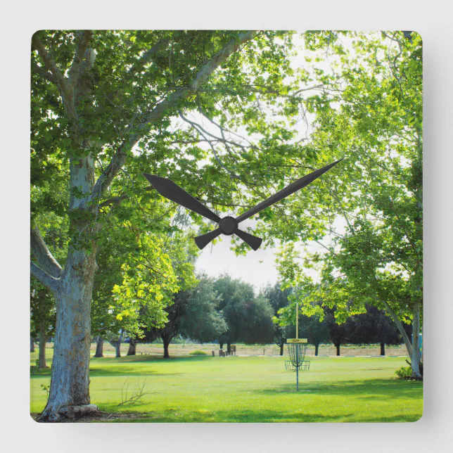 Disc Golf Wall Clock | Zazzle