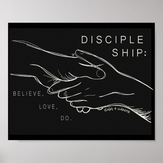 Discipleship Poster | Zazzle.com