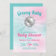 Disco Ball Baby Shower Groovy Invitation | Zazzle