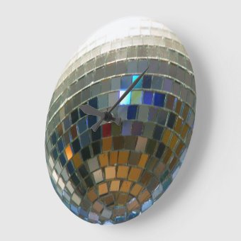 Disco Ball clock | Zazzle