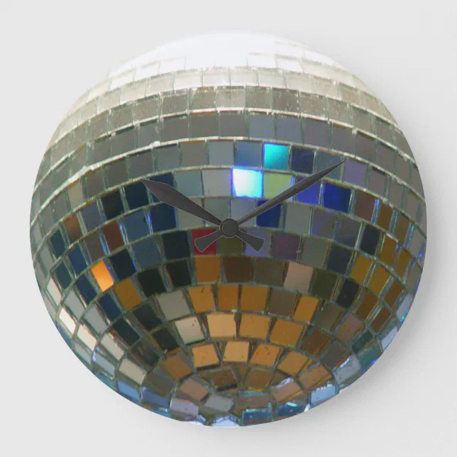 Disco Ball clock | Zazzle