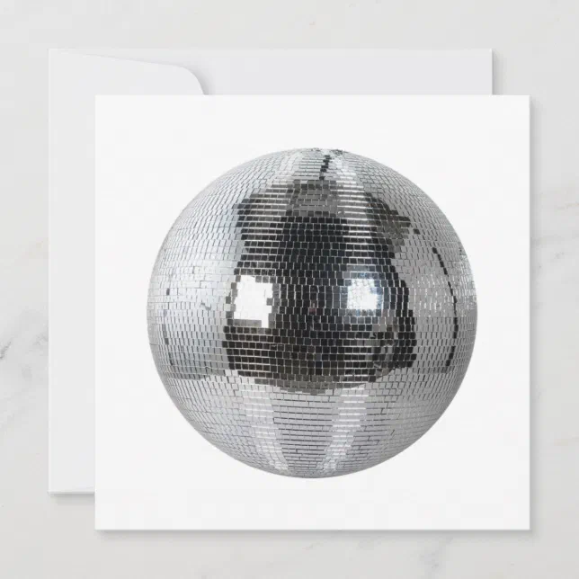 disco ball invitation | Zazzle