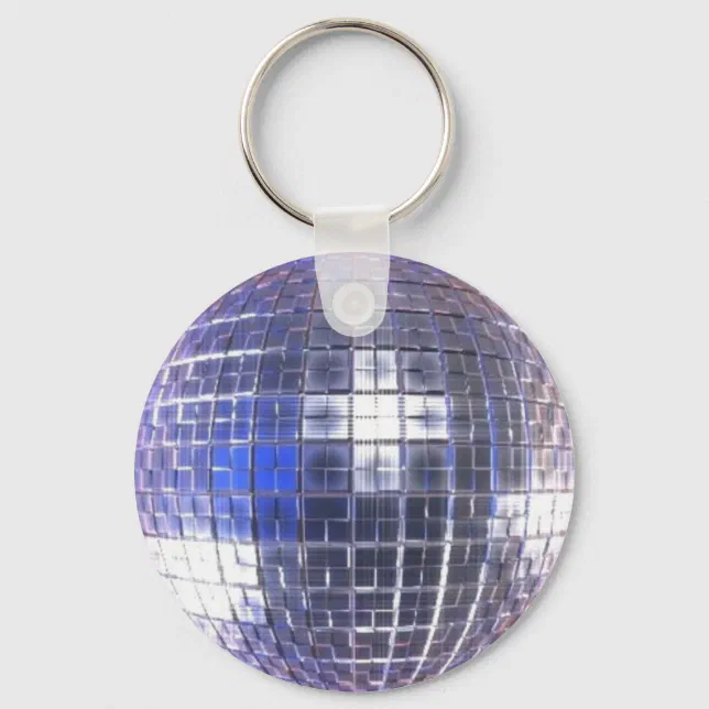DISCO BALL KEYCHAIN | Zazzle
