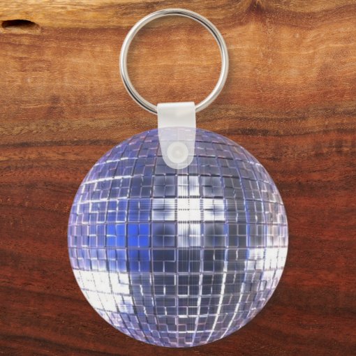 DISCO BALL KEYCHAIN | Zazzle