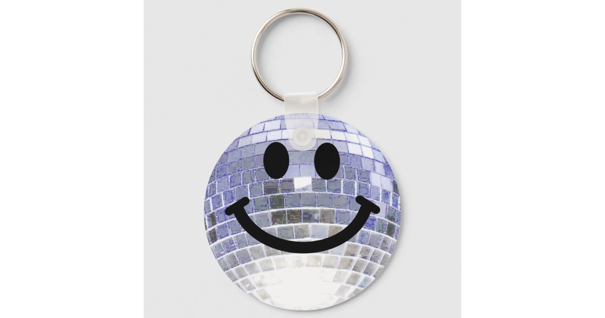 Disco Ball Keychain | Zazzle