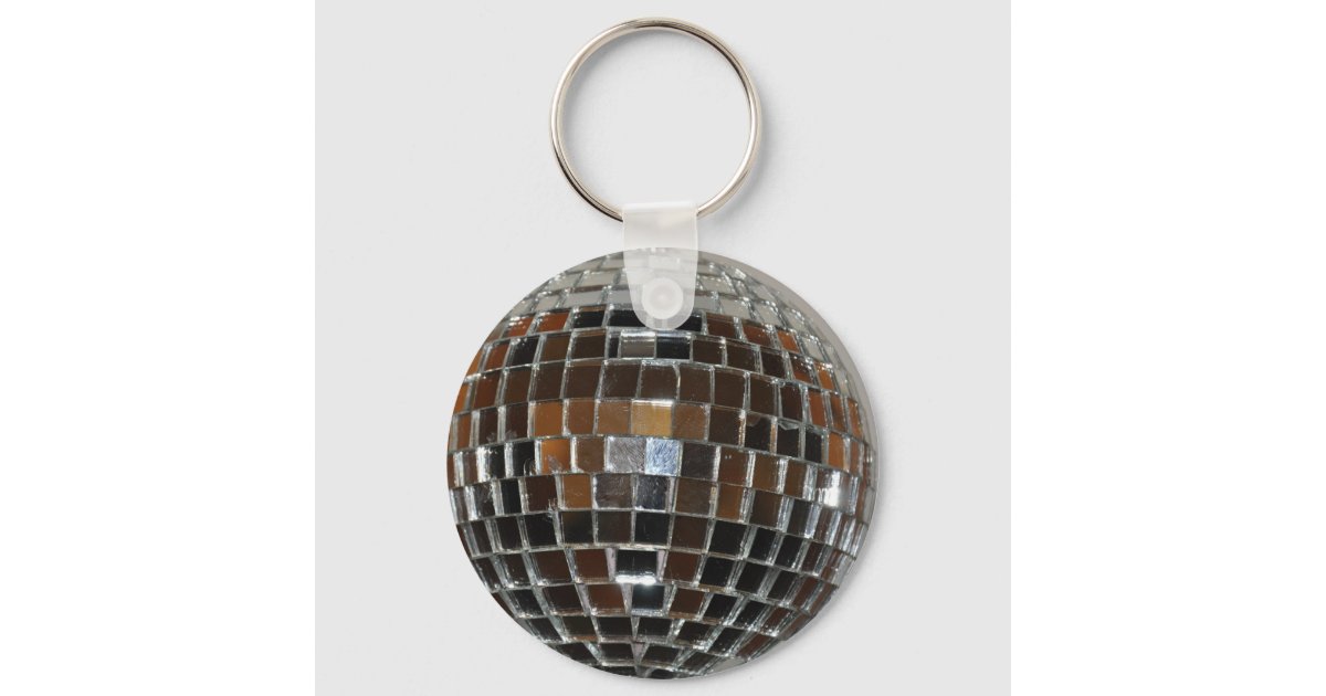 Disco Ball - Keychain | Zazzle