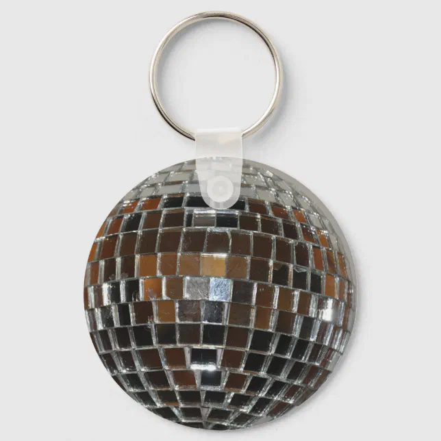 Disco Ball - Keychain | Zazzle