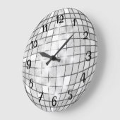 Disco Ball Large Clock | Zazzle