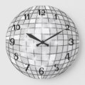 Disco Ball Large Clock | Zazzle
