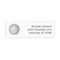 Disco Ball Return Address Label | Zazzle