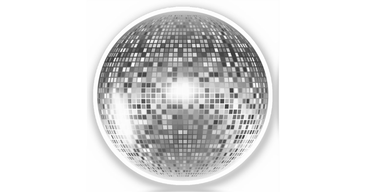 Disco Ball Sticker | Zazzle