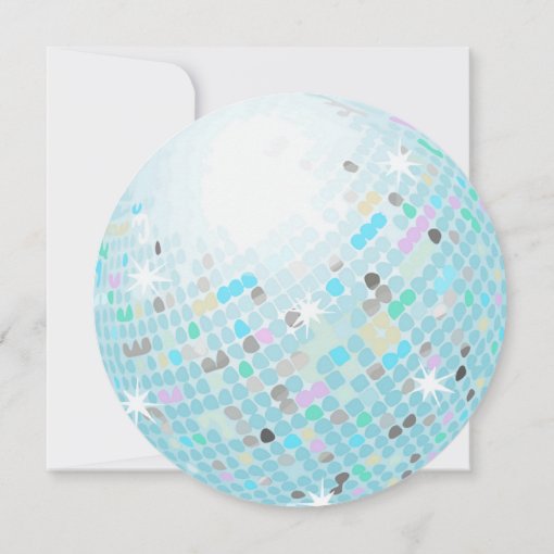 Disco Ball Sweet 16 Party Invitation | Zazzle