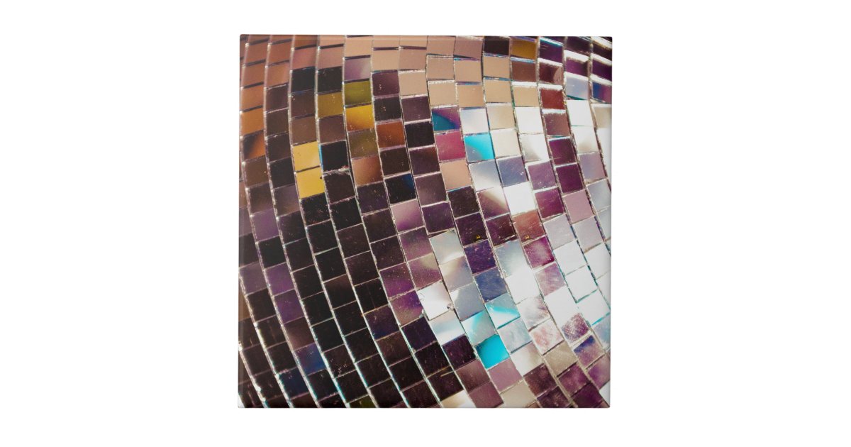 Disco Ball Tile | Zazzle