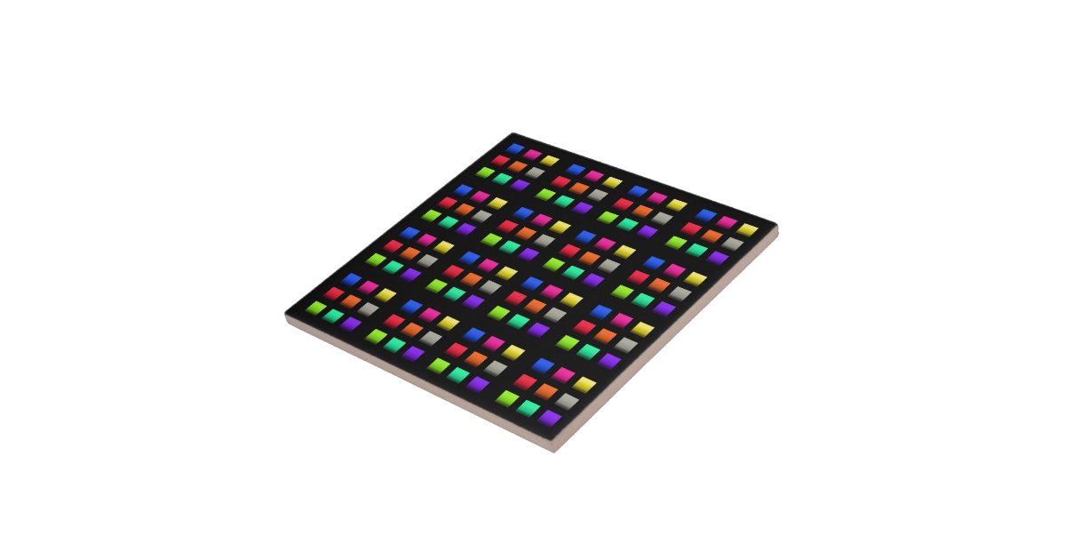 Disco Dance Floor Tile | Zazzle