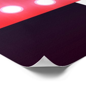 Disco Dance Party Wall Poster | Zazzle