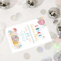 Disco Garden Party Birthday Invitation | Zazzle