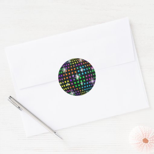Disco Mirror Ball Stickers | Zazzle