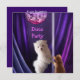 Disco Party Dog Cat Maltese Bachelorette Invitation | Zazzle
