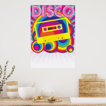 Disco Party Poster | Zazzle