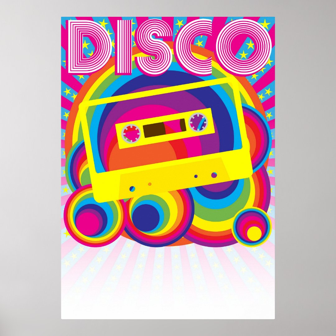Disco Party Poster | Zazzle