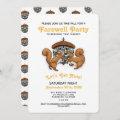 Disco Squirrels Farewell Party Invitation | Zazzle
