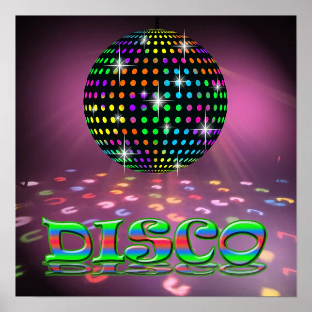 DISCO - SRF POSTER | Zazzle