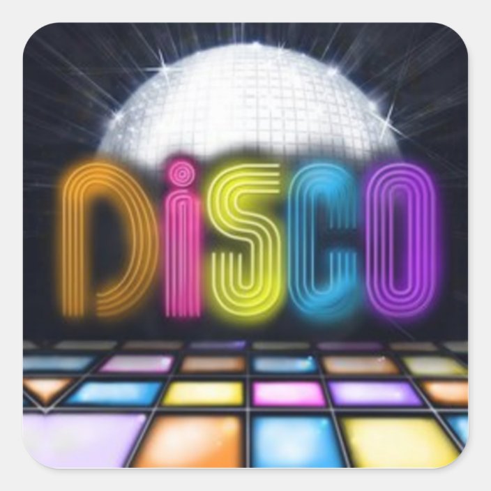 Disco Sticker | Zazzle.com