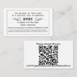 Discordian Pope Cards | Zazzle