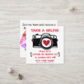 Discount Selfie Card - Photo Card - Discounts | Zazzle