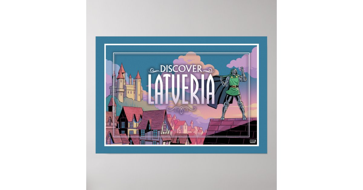 Discover Latveria Travel Artwork Poster | Zazzle