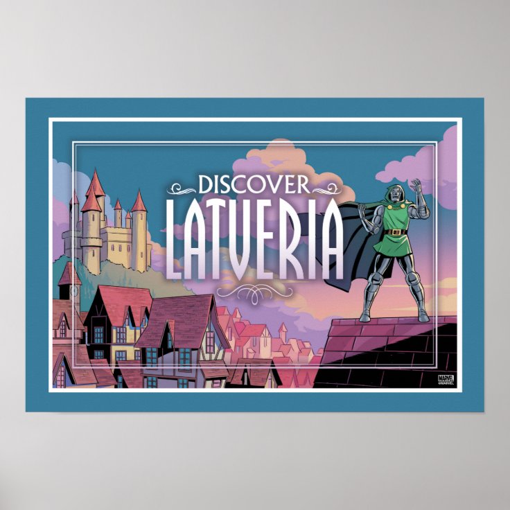 Discover Latveria Travel Artwork Poster | Zazzle