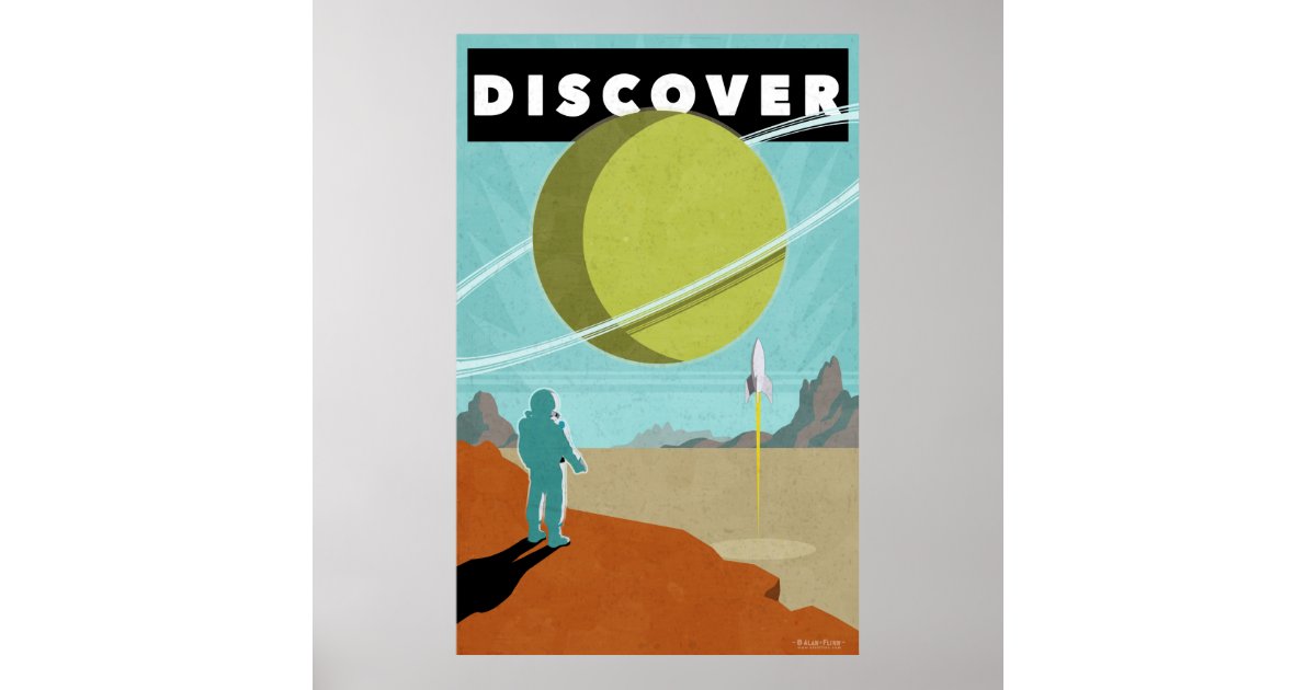 DISCOVER POSTER | Zazzle