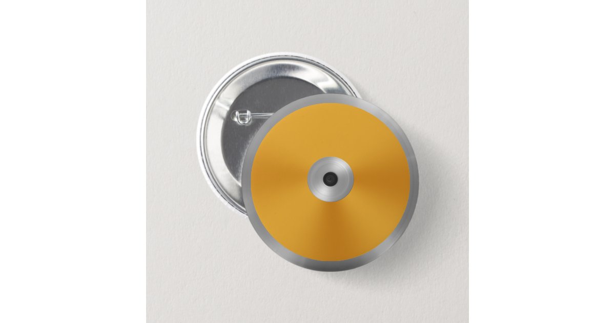 discus implement button | Zazzle