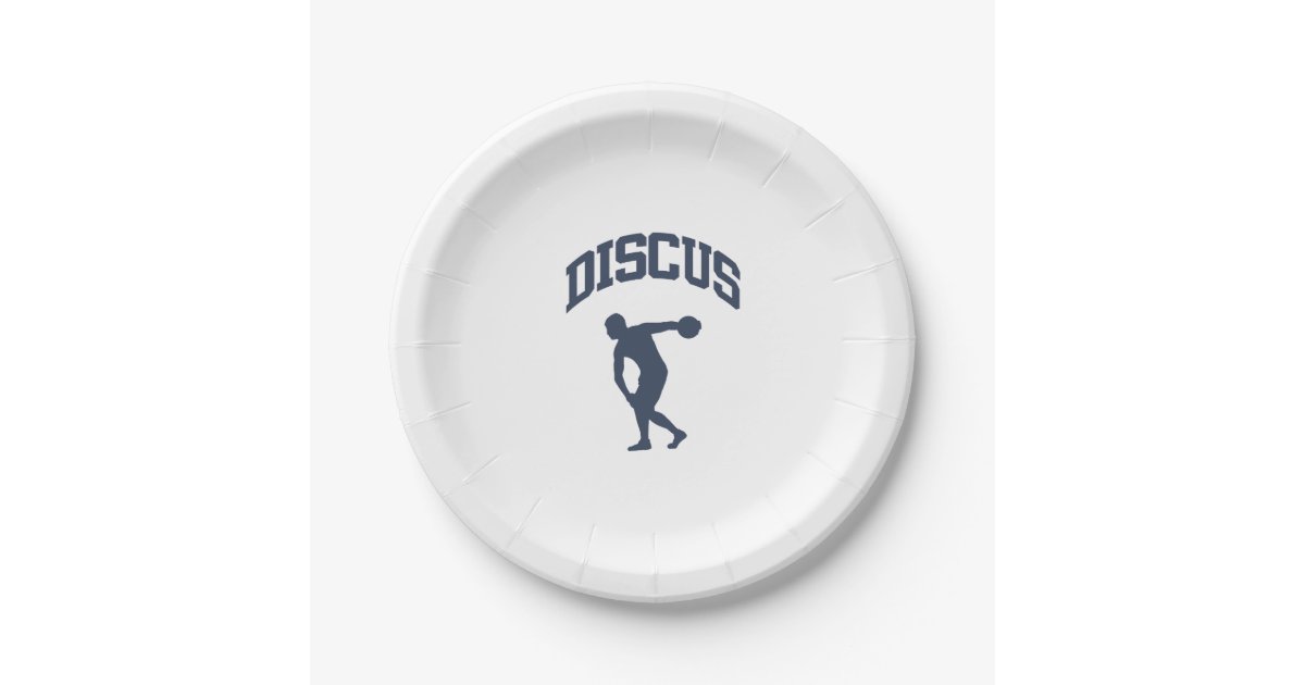 Discus Paper Plates | Zazzle