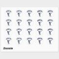 Discus Thrower Classic Round Sticker | Zazzle