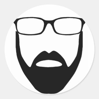 Beard Stickers | Zazzle
